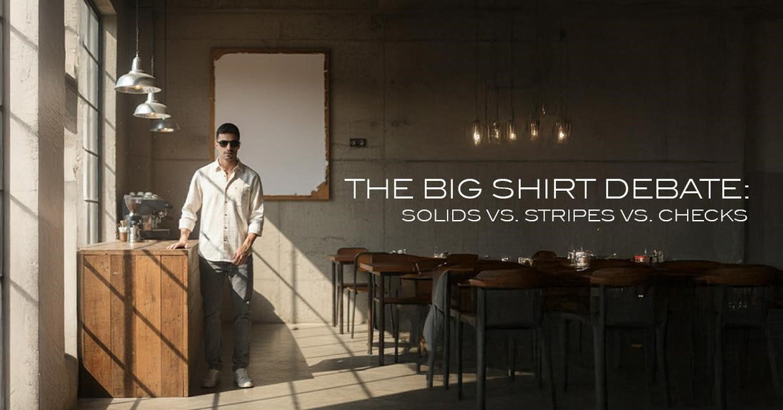 Solids vs. Stripes vs. Checks: Which Shirt Works Where?